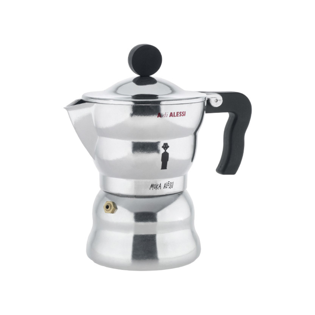 Alessi – Moka Alessi Espresso Coffee Maker, 3 Cups – Kitchen & Living